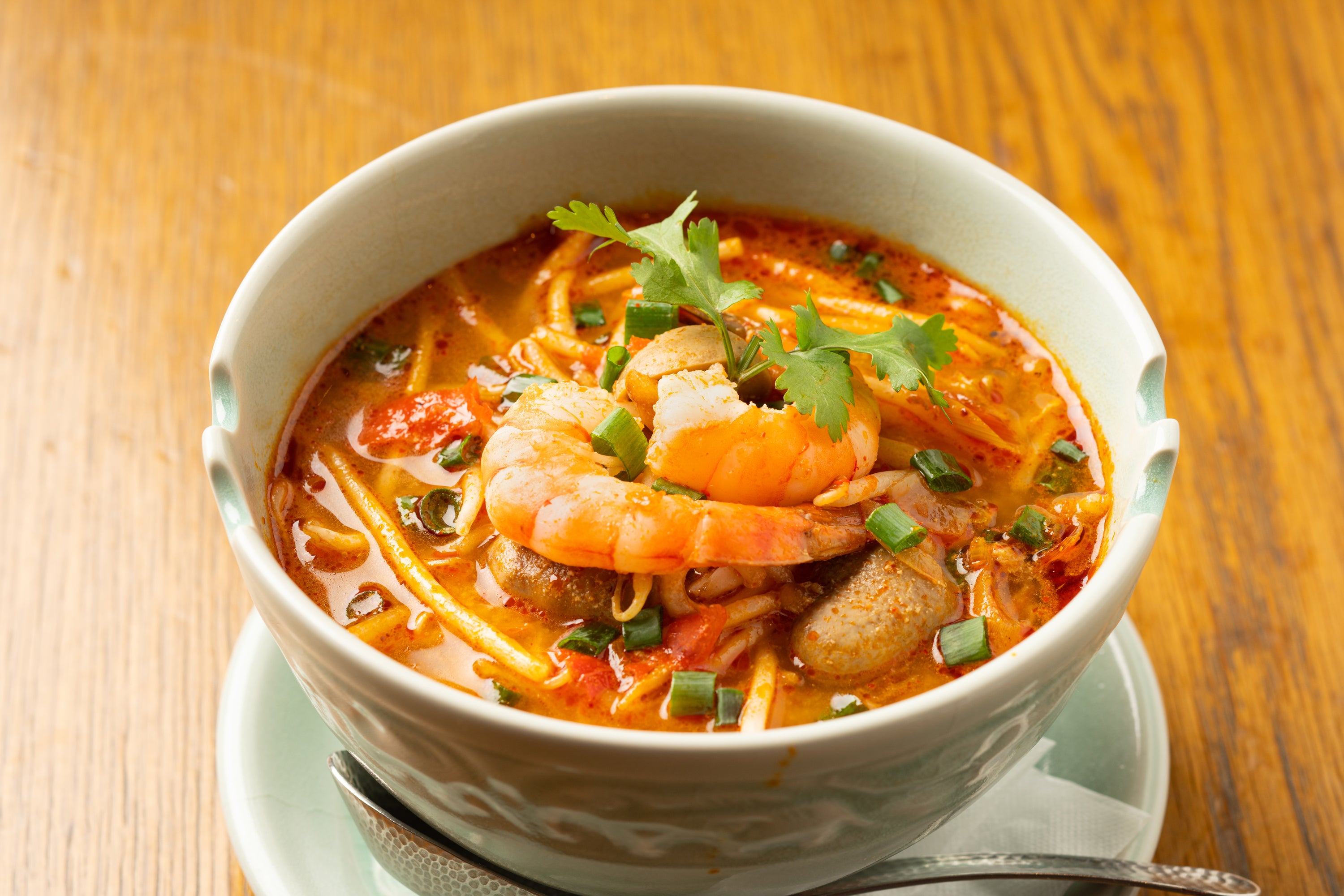 クィッティオトムヤム(トムヤム麺)トムヤムスープ400g+中華麺 スースーデリ